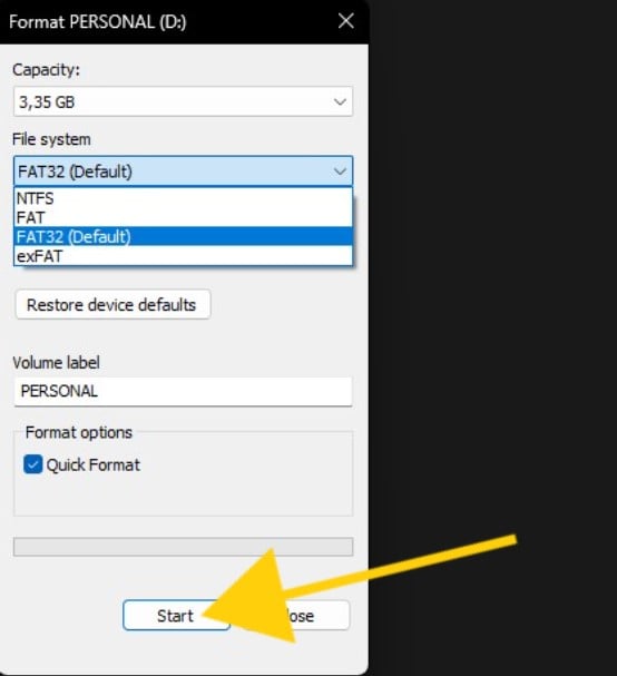 Hoe formatteer ik een USB-stick?